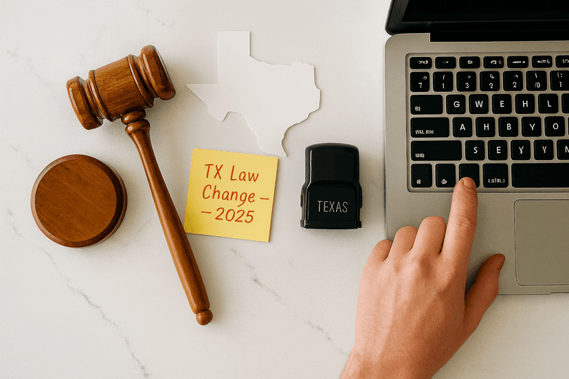 Texas RON Law Changes 2025: What Every Remote Online Notary Needs to ...